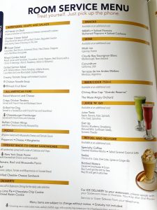 Disney Cruise Room Service Menu | Take a Sneak Peek Before You Go