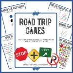 5 Free Road Trip Printable Games for Kids – Treasured Family Travels