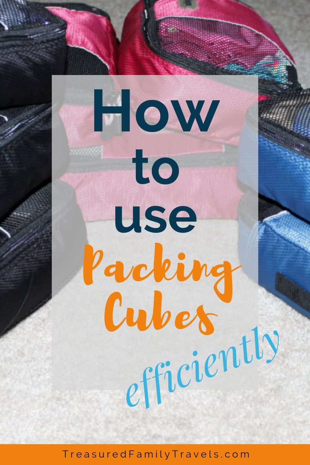 Simple trick: how to use packing cubes efficiently